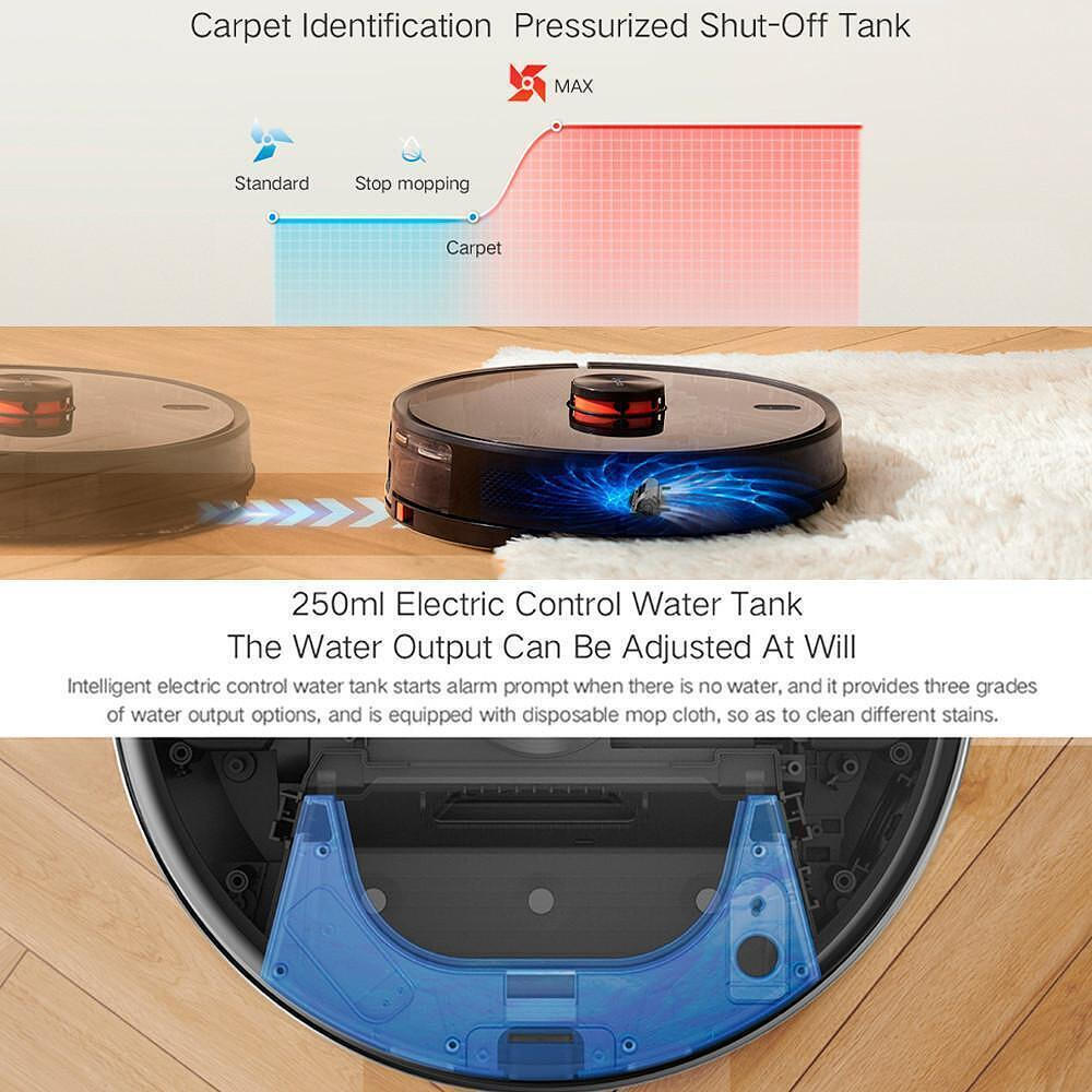 Xiaomi Lydsto R1 Pro Σκούπα Ρομπότ για Σκούπισμα & Σφουγγάρισμα με ...