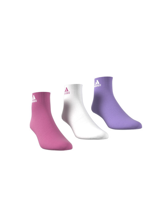 Adidas Thin And Light IC1290 Αθλητικές Κάλτσες Πολύχρωμες 3 Ζεύγη ...