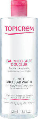 Topicrem Gentle Micellar Water Micellar Water Αφαίρεσης Μακιγιάζ ...