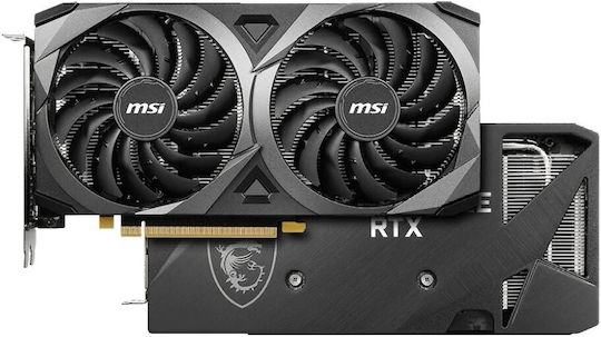 MSI GeForce RTX 3050 8GB GDDR6 Ventus 2X XS OC Κάρτα MSI GeForce RTX 3050 8GB GDDR6 Ventus 2X XS OC Κάρτα