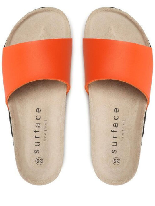 Surface Project Γυναικεία Σανδάλια σε Πορτοκαλί Χρώμα | Skroutz.gr