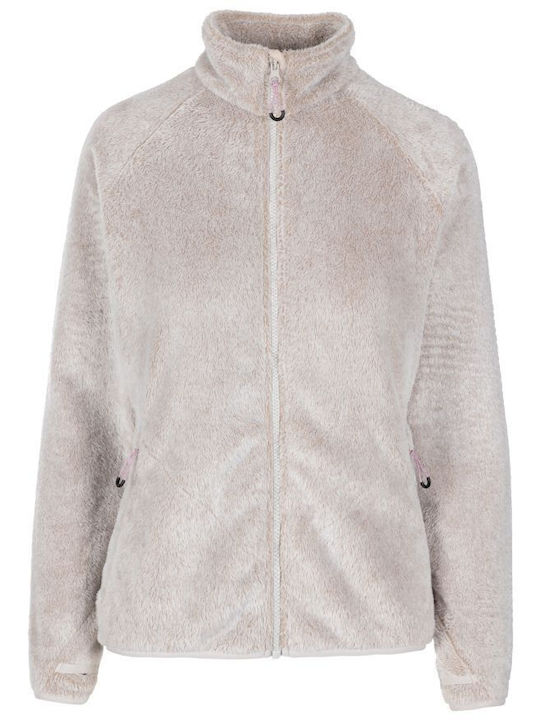 Trespass Telltale Fleece Γυναικεία Ζακέτα ''Soft Stone'' | Skroutz.gr