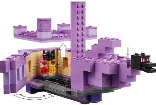 LEGO Minecraft The Ender Dragon and End Ship for 8+ years old Years ...