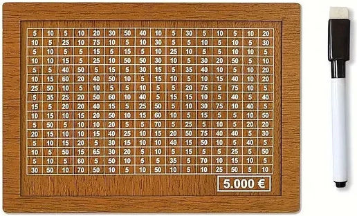 Kakeibo Box Γιαπωνέζικος Κουμπαράς Ξύλινος Ρετρό Αποταμίευση 5000€ Καφέ ...