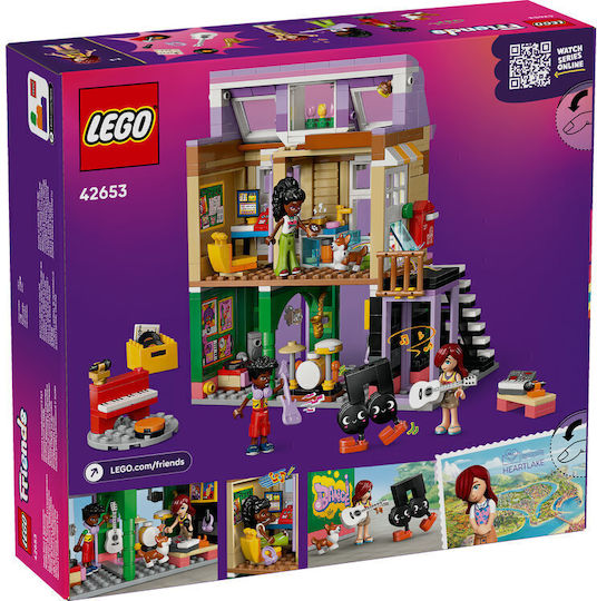 LEGO Friends Music Store & Apartment για 7+ ετών Ετών 483τμχ 42653 ...