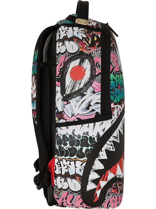 Sprayground Split Σχολική Τσάντα Πλάτης Γυμνασίου - Λυκείου Πολύχρωμη ...