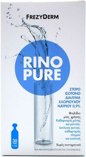 Frezyderm Rinopure Fiole cu Ser Fiziologic pentru Sugari 30buc 5ml ...