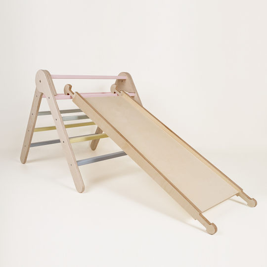 Wudd Triunghi de Cățărare Pikler 85cm Rampă Natur | Skroutz Romania