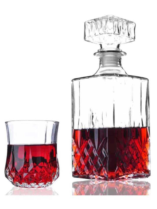 Yuk Γυάλινη Καράφα Σερβιρίσματος με Πώμα 1000ml 46696-1 | Skroutz.gr