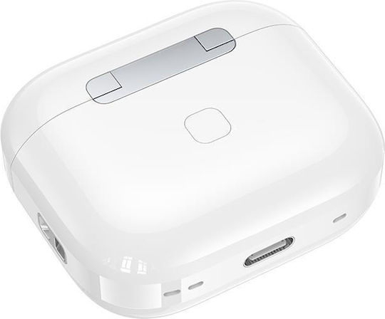 Hoco EW87 Earbud Bluetooth Handsfree Ακουστικά με Θήκη Φόρτισης Λευκά ...