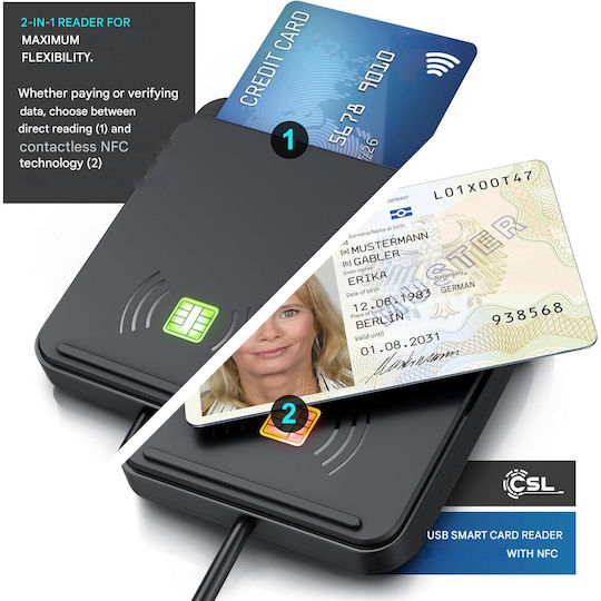 Electronic Id Card Reader Nfc Smart Cards Sim Compatible Mac Os X ...