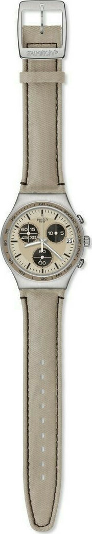 Swatch Wild Ride Beige Denim Strap | Skroutz.gr