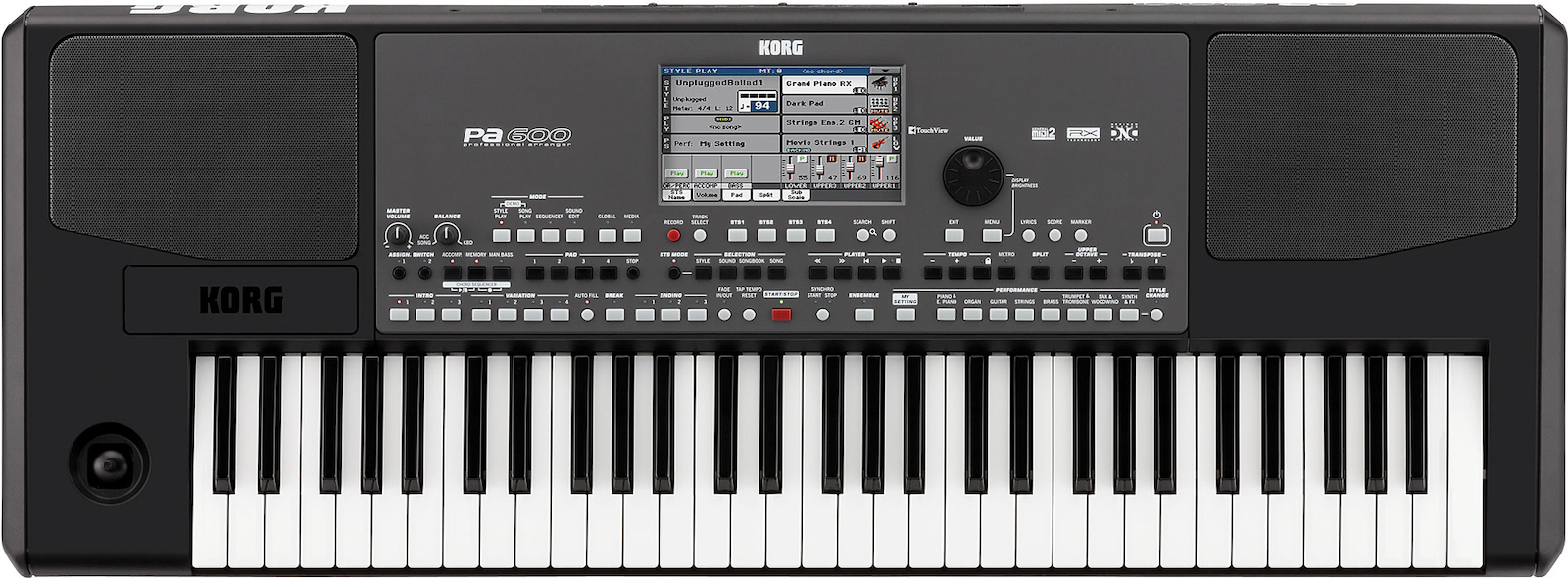 Korg Arranger PA 600 με 61 Δυναμικά Πλήκτρα Μαύρο | Skroutz.gr