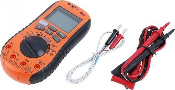 Tactix Ψηφιακό Πολύμετρο με Μέτρηση AC / DC / Αντίστασης ...