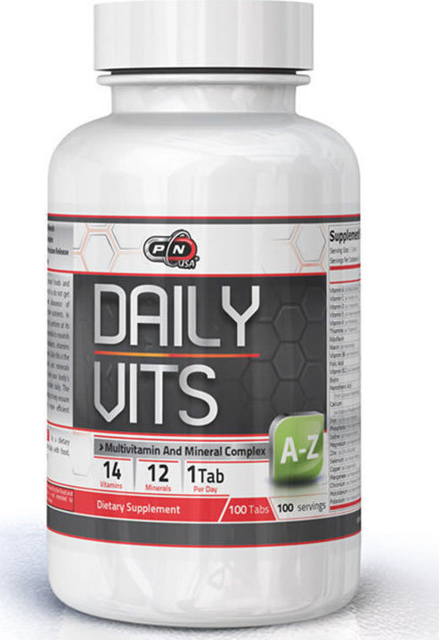Pure Nutrition Nutrition Daily Vits 100 tabs | Skroutz.gr