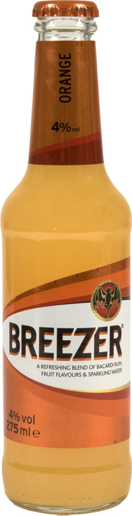 Bacardi Breezer Orange Ρούμι 275ml | Skroutz.gr