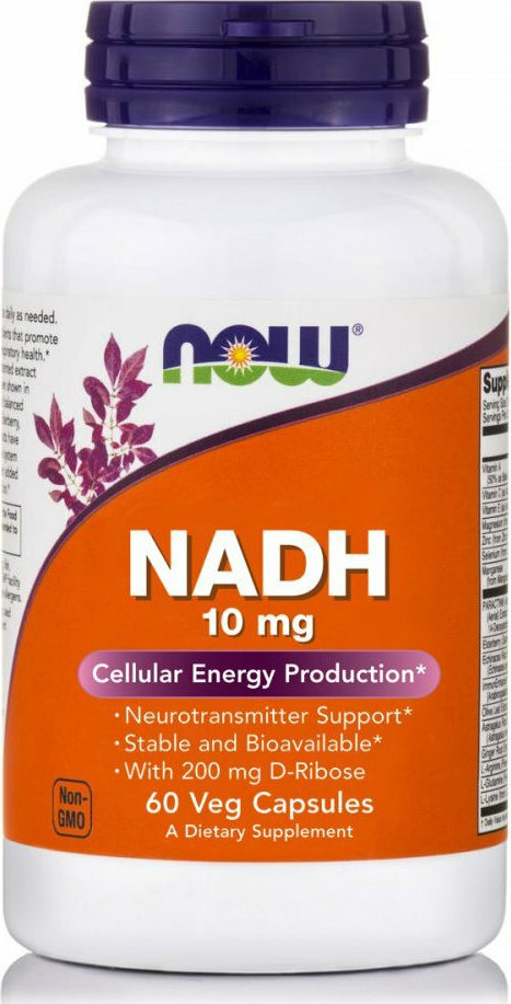 Now Foods NADH 10mg 10mg 60 φυτικές κάψουλες | Skroutz.gr