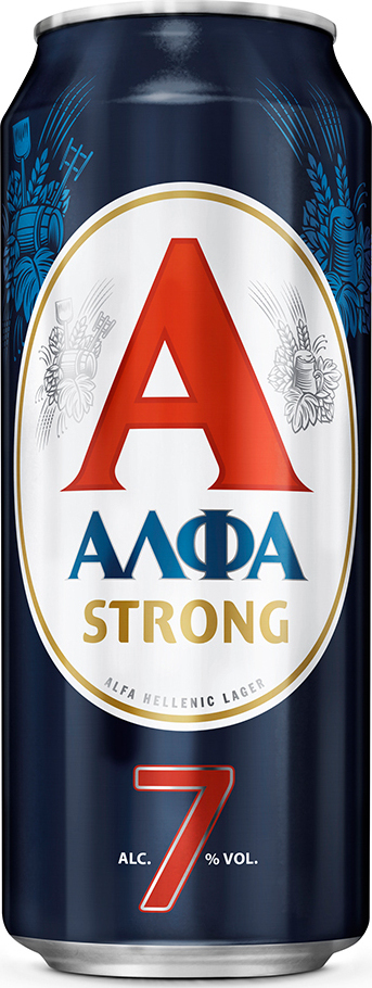 Άλφα Άλφα Strong 500ml (κουτάκι) - Skroutz.gr