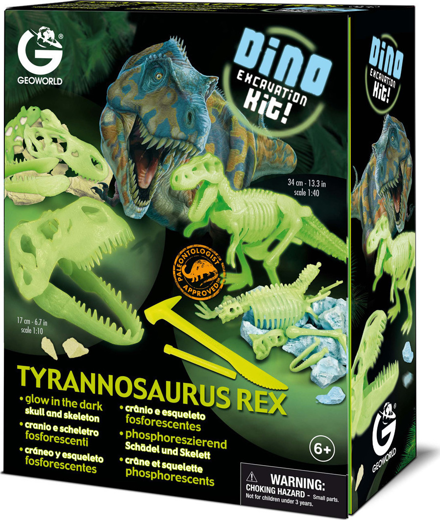 Geoworld Dino Excavation Kit Multi - T-Rex Gid - Skroutz.gr