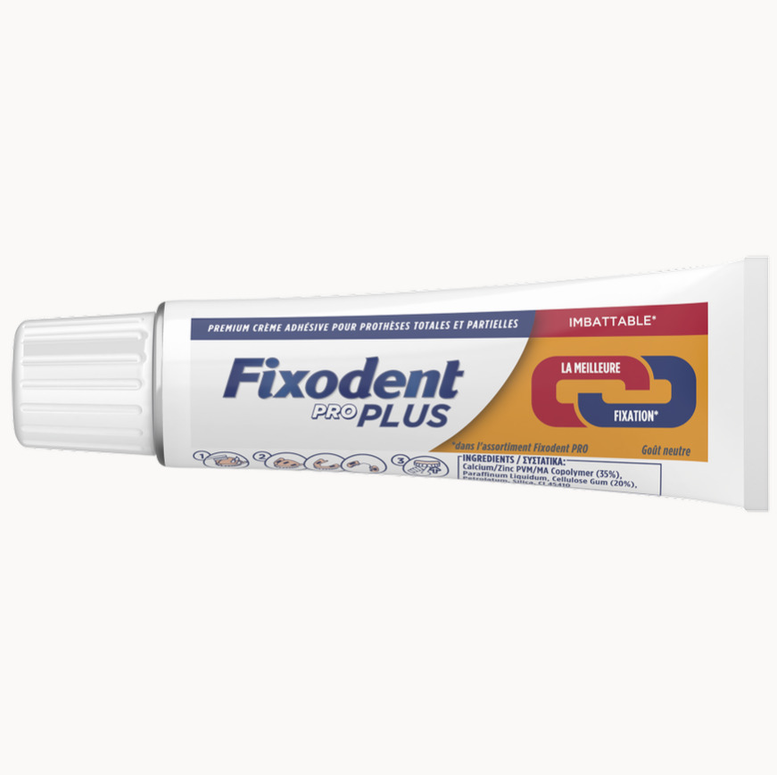 Fixodent Pro Plus Duo Action Στερεωτική Κρέμα Τεχνητής Οδοντοστοιχίας ...
