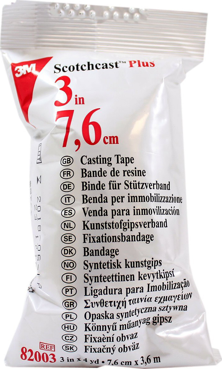 3M Scotchcast Plus Casting Tape 7.6cm x 3.6m | Skroutz.gr