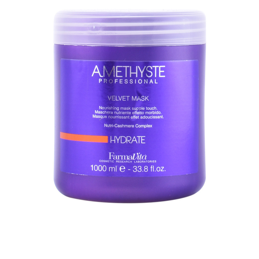 Farmavita Amethyste Professional Hydrate Hair Velvet Mask 1000ml ...