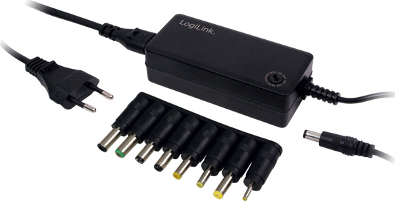 LogiLink Universal Φορτιστής Laptop 40W με Αποσπώμενο Καλώδιο ... LogiLink Universal Φορτιστής Laptop 40W με Αποσπώμενο Καλώδιο ...