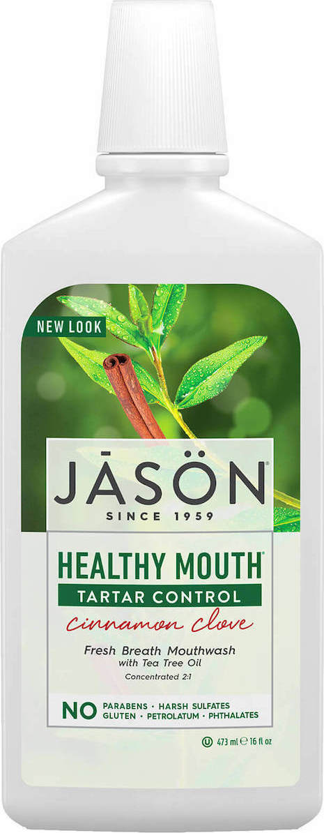 Jason Healthy Mouth Tartar Control Cinnamon Clove Mouthwash 473ml ...