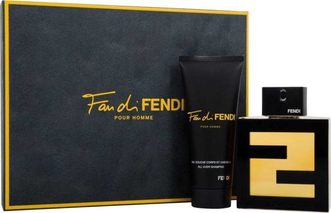 Fendi Fan Di Fendi Pour Homme Eau De Toilette 100ml And All Over Shampoo