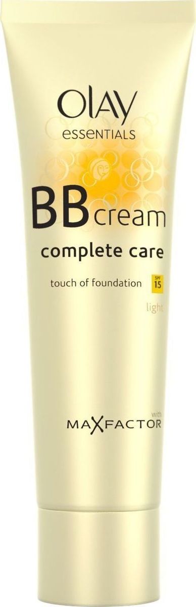 Olay Essentials BB Cream Complete Care Touch Foundation SPF15 Light ...