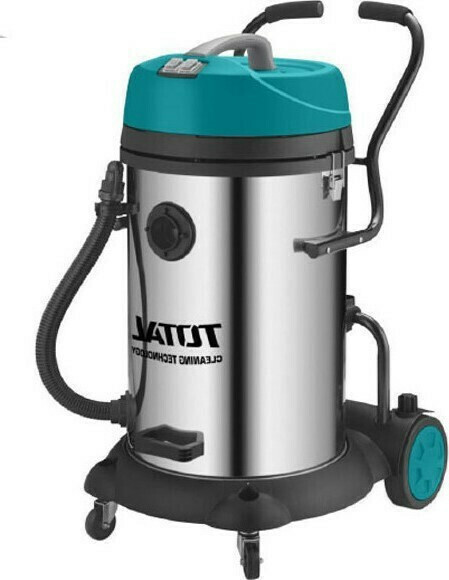 Total TVC24751 Σκούπα Υγρών / Στερεών 2400W με Ανοξείδωτο Κάδο 75lt ...