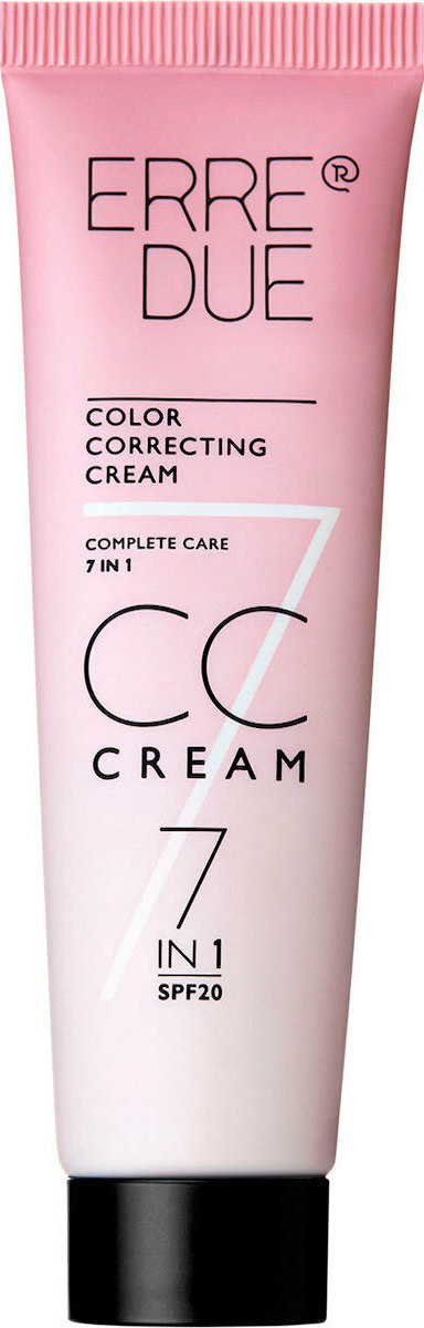 Erre Due CC Κρέμα Προσώπου Ημέρας με SPF20 για Ενυδάτωση & Ατέλειες με ...