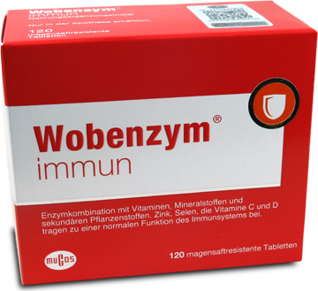 Mucos Wobenzym Immun 120 ταμπλέτες | Skroutz.gr