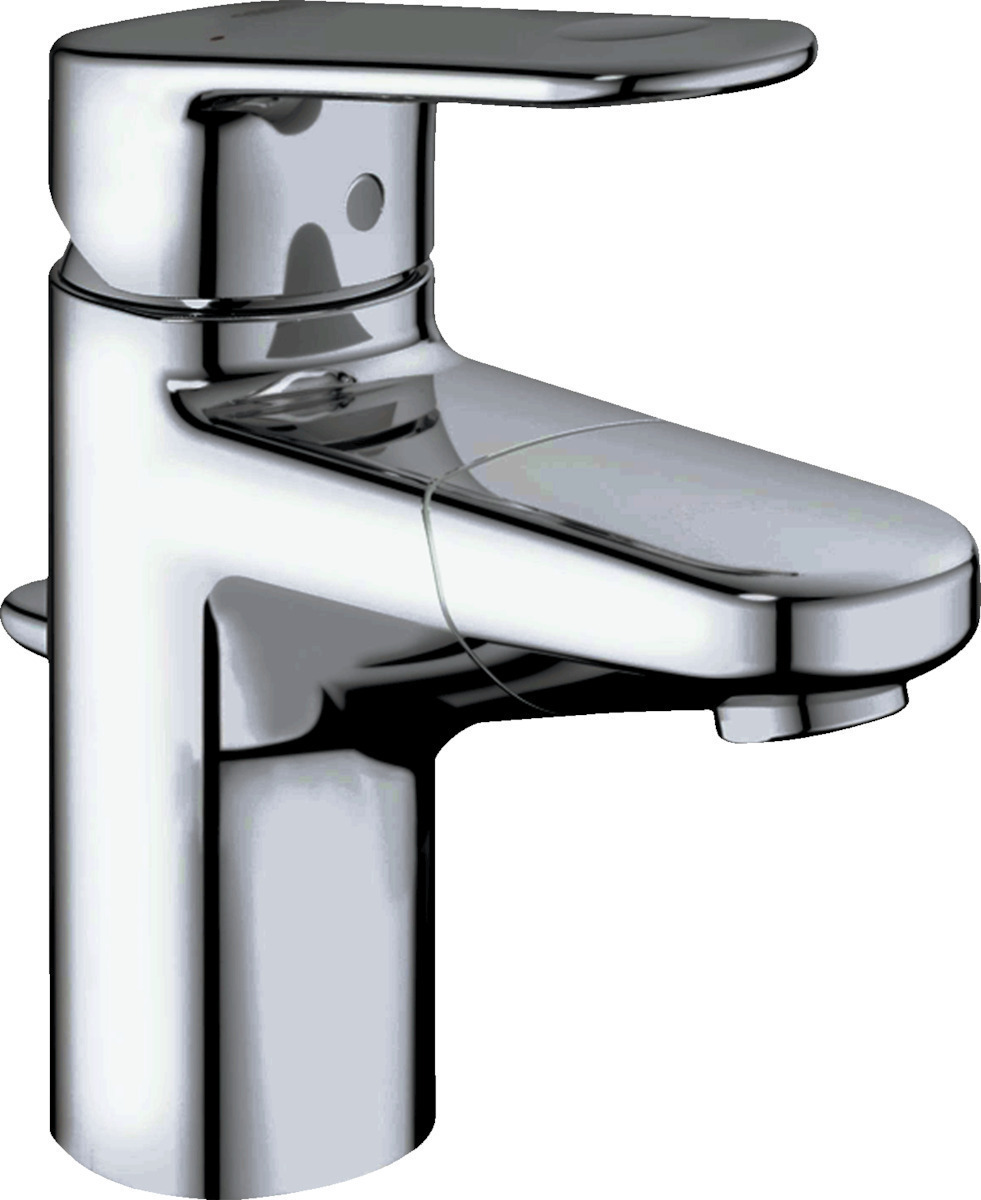 Grohe Europlus 33155002 Αναμεικτική Μπαταρία Νιπτήρα Ασημί | Skroutz.gr