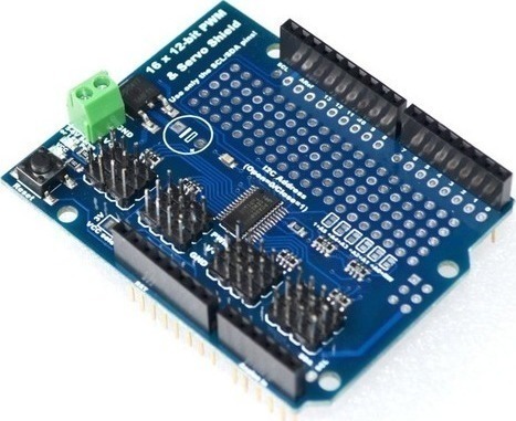 PCA9685 16 Channel 12-bit I2C PWM Servo Drive Shield | Skroutz.gr