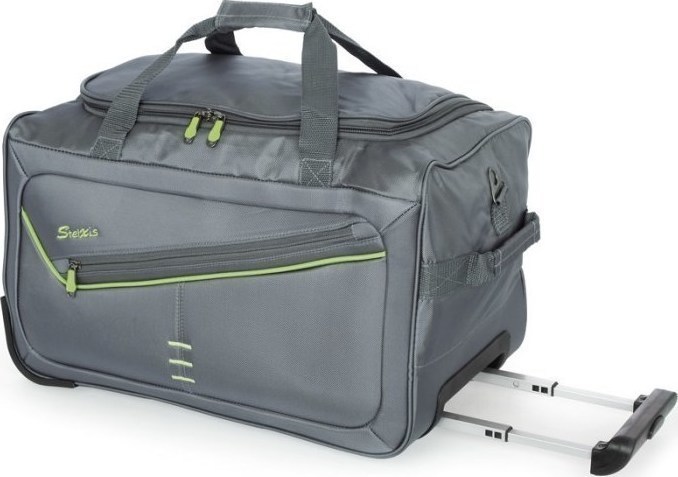 Stelxis Σακ Βουαγιάζ με Ρόδες 102-50W με χωρητικότητα 45lt σε Γκρι ...