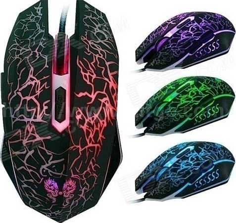 High Blu Ray Led Gaming Mouse Black | Skroutz.gr