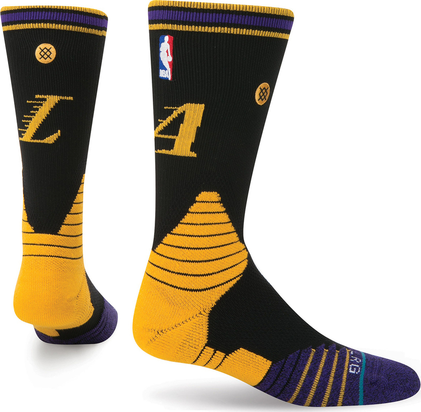 Stance Lakers Crew Nba Court M559D6LCLA-BLK | Skroutz.gr