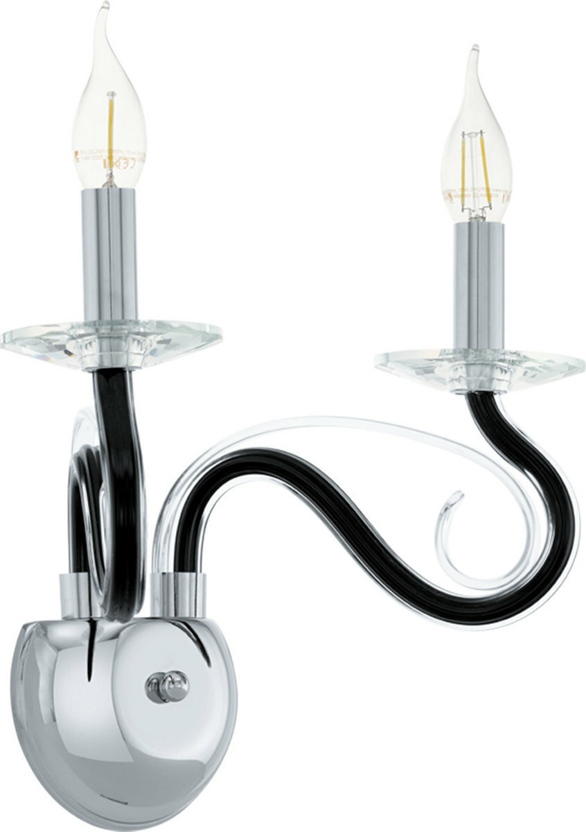 Eglo White Φωτιστικό Τοίχου Μαύρο 39128 - Skroutz.gr