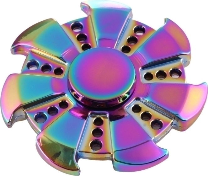 Fidget Spinner T6 Zinc Alloy Seven Leaves 4 minutes | Skroutz.gr