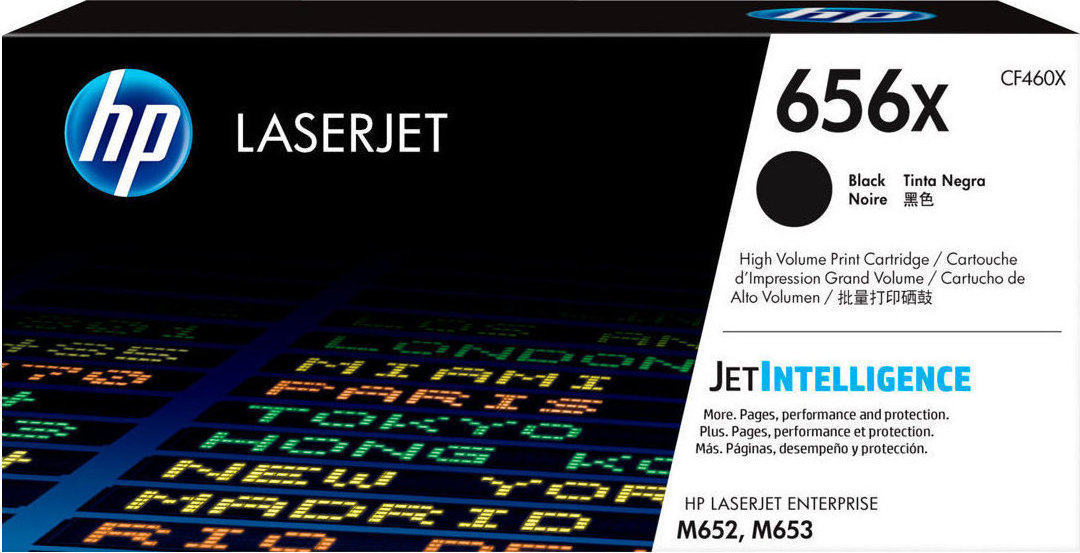 HP 656X Γνήσιο Toner Laser Εκτυπωτή Μαύρο High Yield 27000 Σελίδων ...