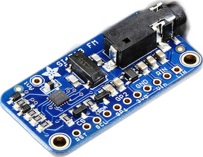 Adafruit Stereo FM Transmitter with RDS/RBDS Breakout Board για Arduino ...