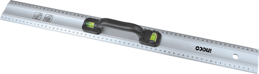 Ingco HAR01060 Aluminum Spirit Level 60cm with 2 Gauges | Skroutz.cy