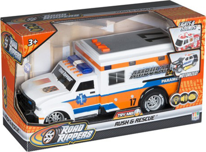 Toy State Road Rippers: Rush & Rescue - Ασθενοφόρο - Skroutz.gr