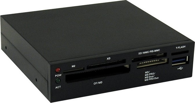 LC-Power Εσωτερικό Card Reader USB 3.0 για SD/MemoryStick/CompactFlash ...