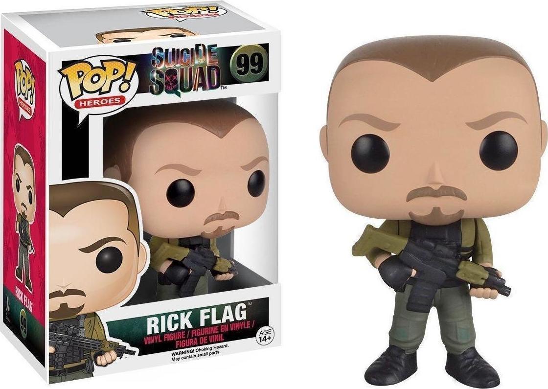 Funko Pop! Heroes Suicide Squad Rick Flag 99 | Skroutz.gr