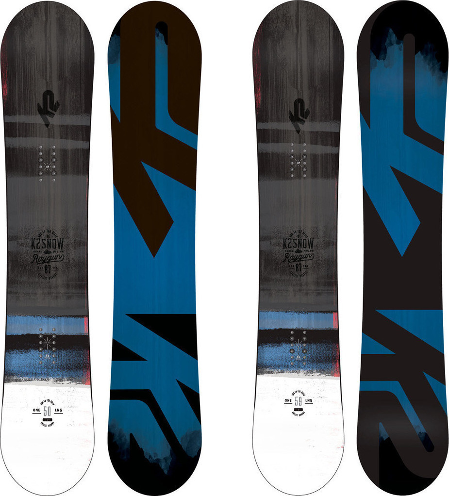 K2 Raygun 2018 Ανδρική Σανίδα Snowboard Blue/Black/White | Skroutz.gr
