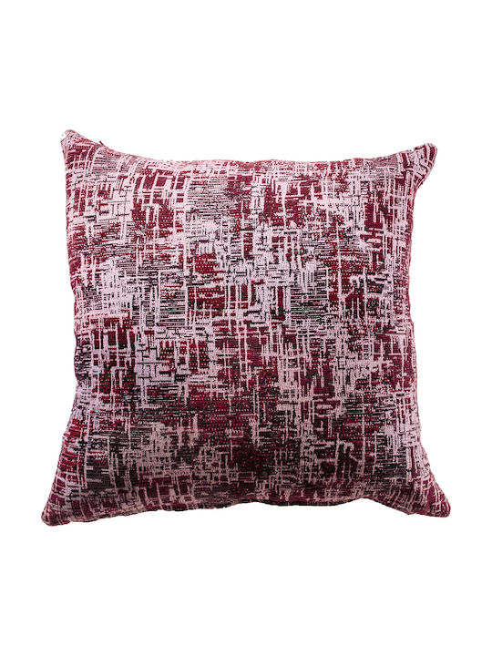 Rythmos Διακοσμητική Μαξιλαροθήκη Charlie από 100% Βαμβάκι Ροζ 40x40εκ ...