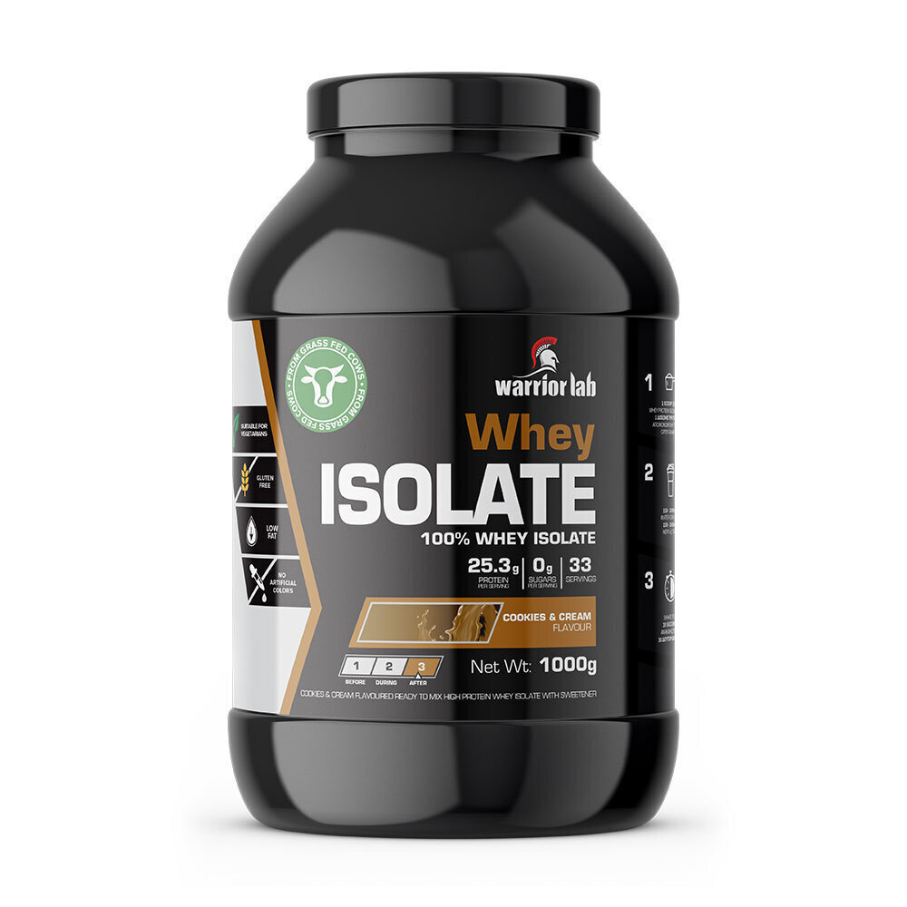 Warrior Lab Whey Isolate Proteină Din Zer Fără gluten cu Aromă ...