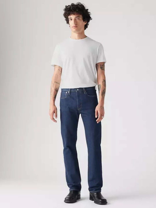Levi's 501 Ανδρικό Παντελόνι Τζιν με Regular Straight Εφαρμογή Dark ...